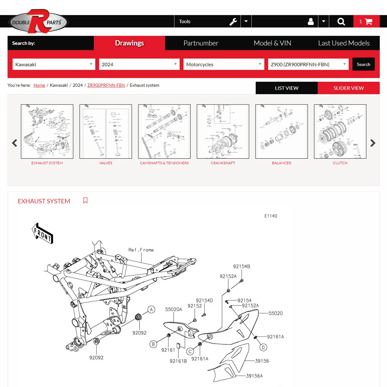 Webshop | Quality Motorcycle & ATV Parts | Double R Parts